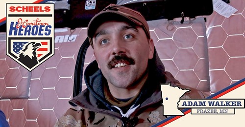American Heroes Outdoors Television SCHEELS Hometown Hero Adam Walker