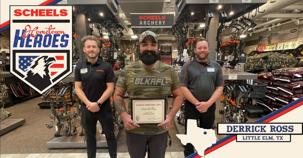 SCHEELS HOMETOWN HERO - DERRICK ROSS