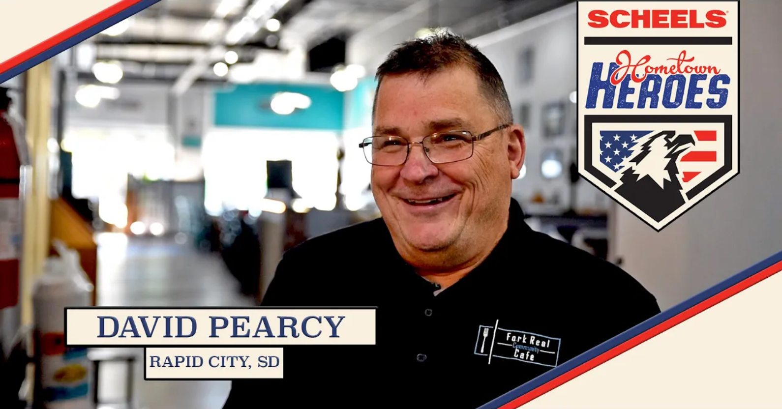 SCHEELS HOMETOWN HERO - DAVID PEARCY