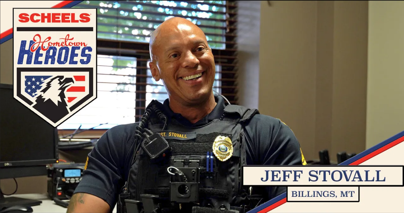SCHEELS HOMETOWN HERO - JEFF STOVALL