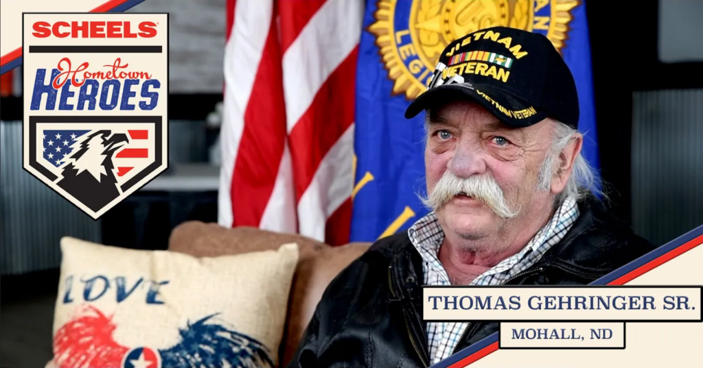 American Heroes Outdoors Television - SCHEELS HOMETOWN HERO - THOMAS ...